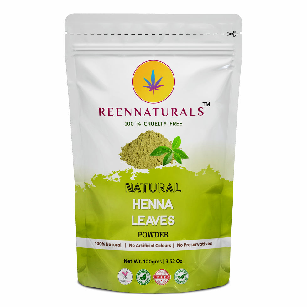 Natural Henna Hair Color Powder – 100g – Reen Naturals